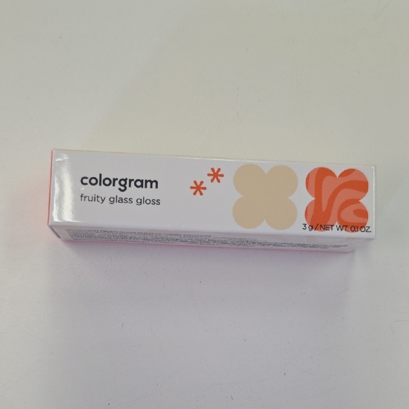 color gram | Makeup | Fruity Glass Gloss Chewy Tangerine | Poshmark